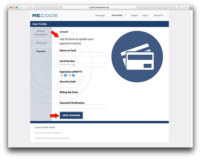 How to: Update Your Payment Information – Apollo Health